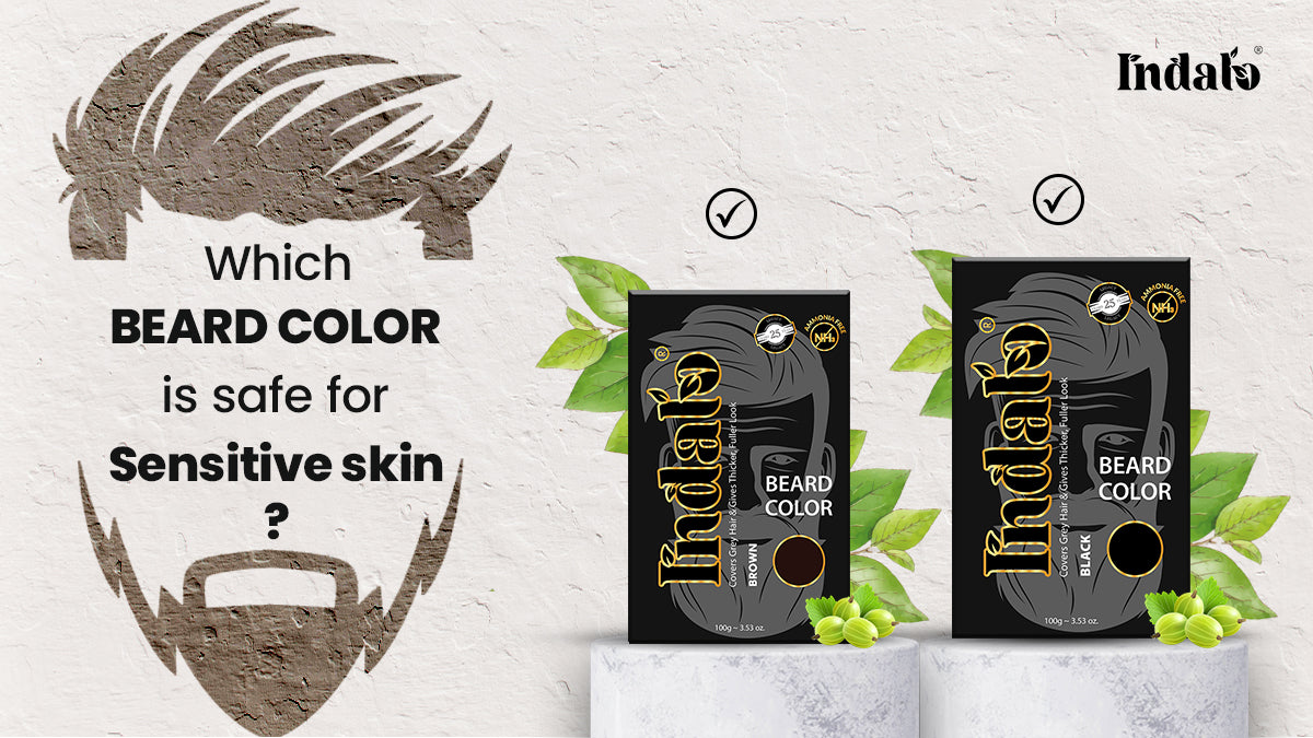 Which Beard Color Is Safe for Sensitive Skin? – Indalo