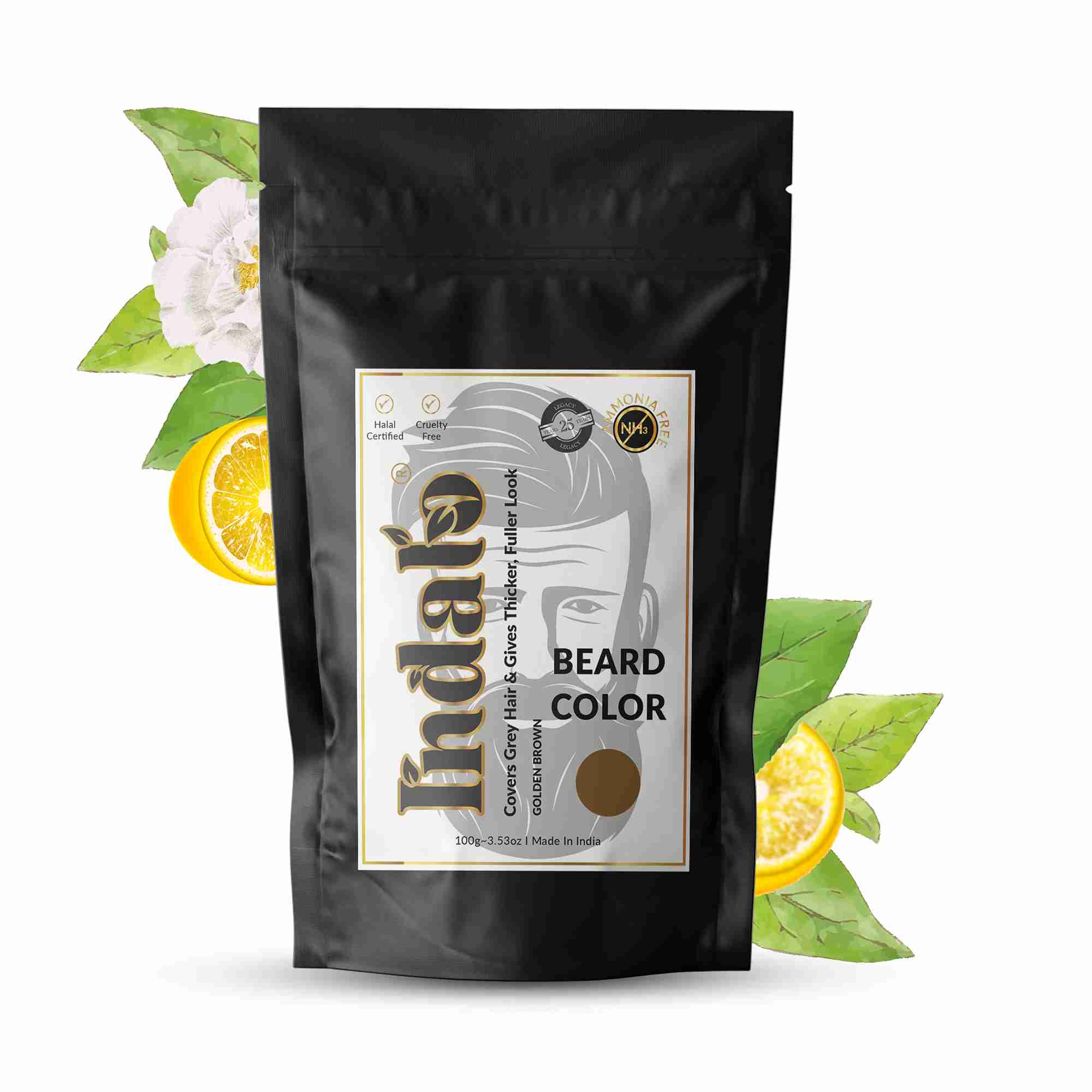 Instant Beard Color to Get Best Henna Beard Hue | Beard Henna Dye – Indalo