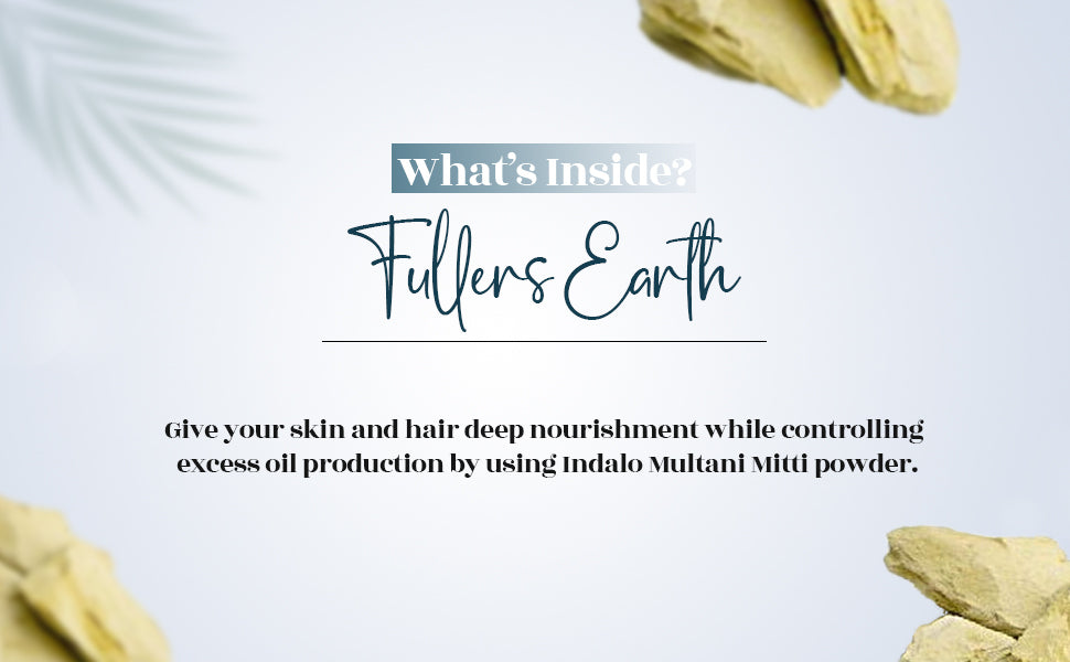 Natural Multani Mitti Powder for Dark Spots on Face | Indalo