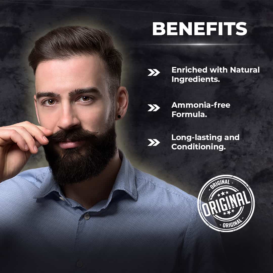 Instant Beard Color to Get Best Henna Beard Hue | Beard Henna Dye – Indalo