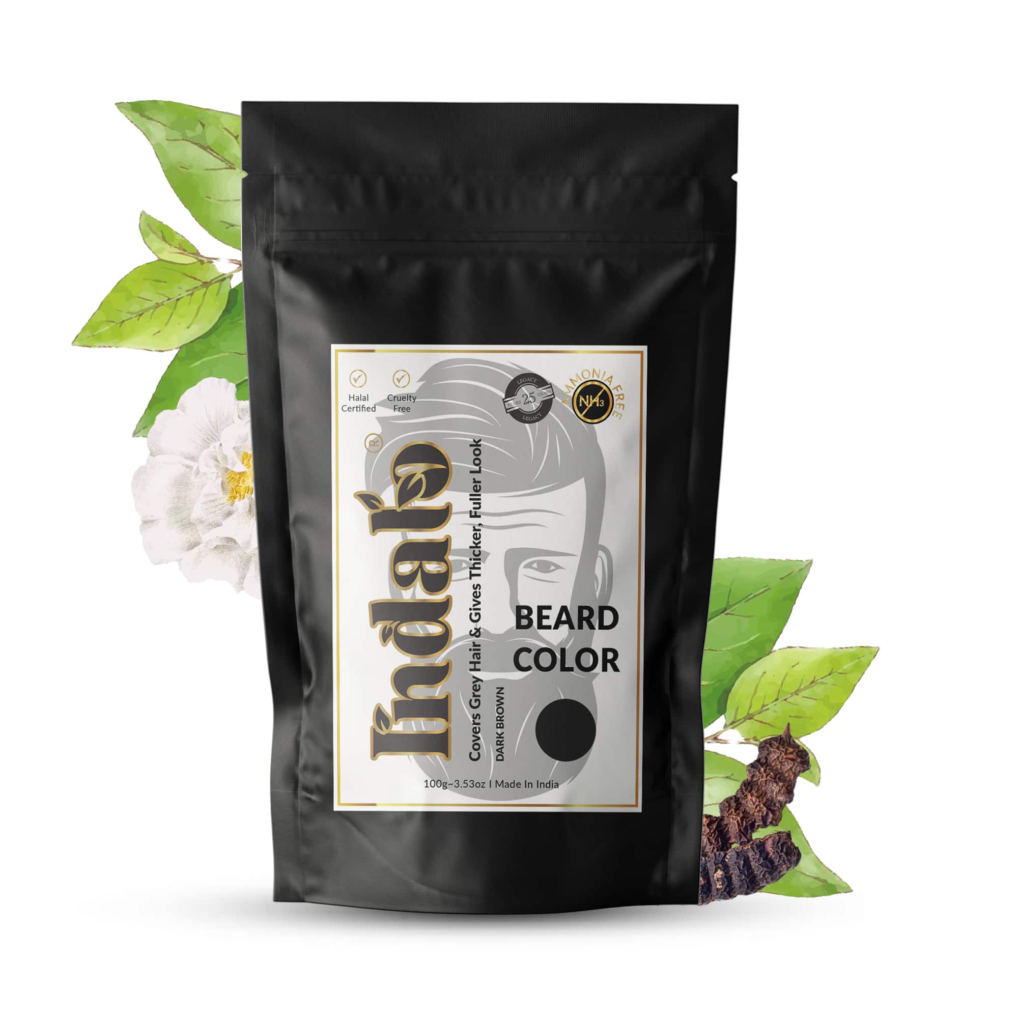 Instant Beard Color to Get Best Henna Beard Hue | Beard Henna Dye – Indalo