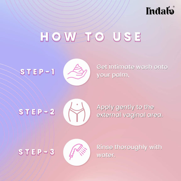 Buy Sulphate-Free Intimate Wash for Women | Gentle Daily Care | Indalo