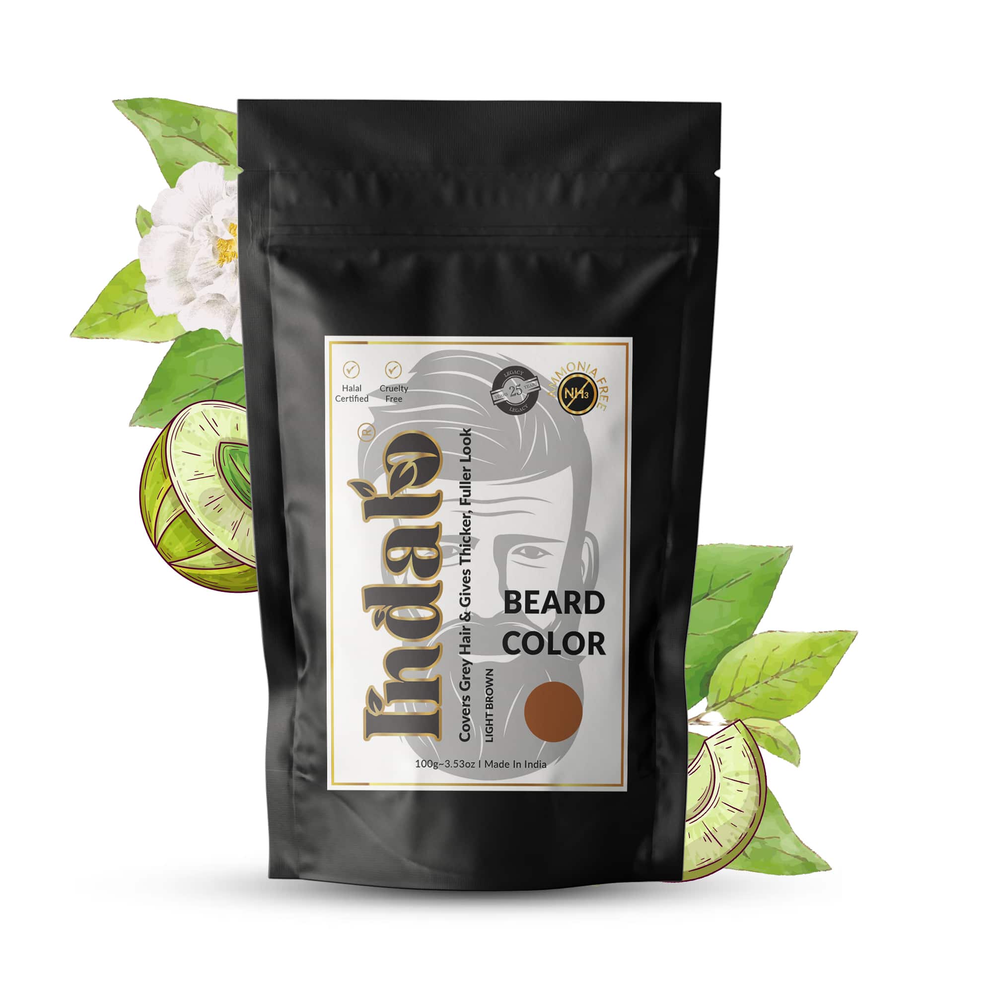 Instant Beard Color to Get Best Henna Beard Hue | Beard Henna Dye – Indalo