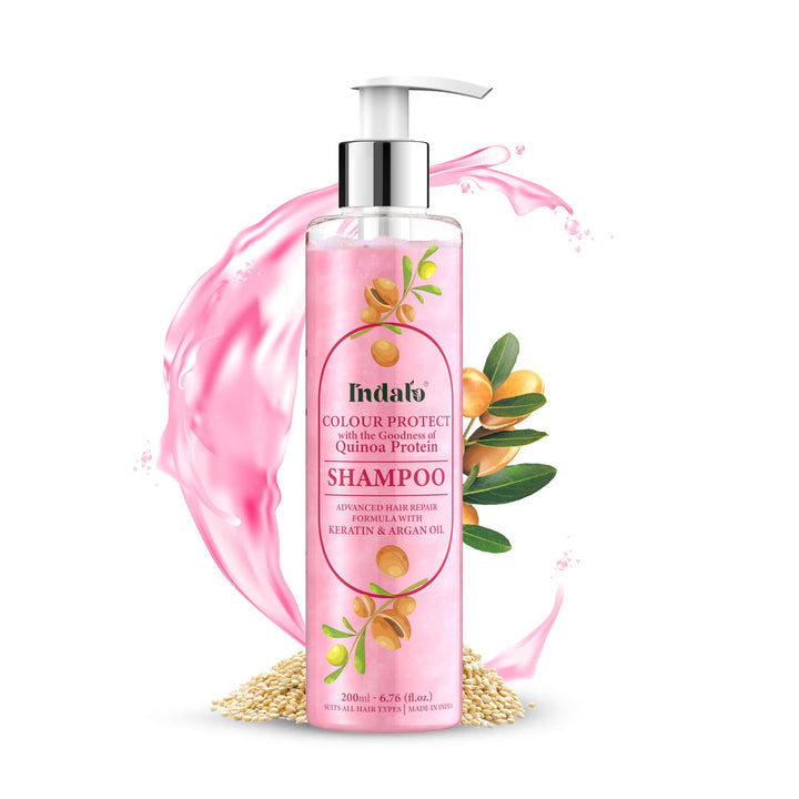 Buy Indalo Natural Shampoo for Hair Care | Silicone Free Shampoo ...