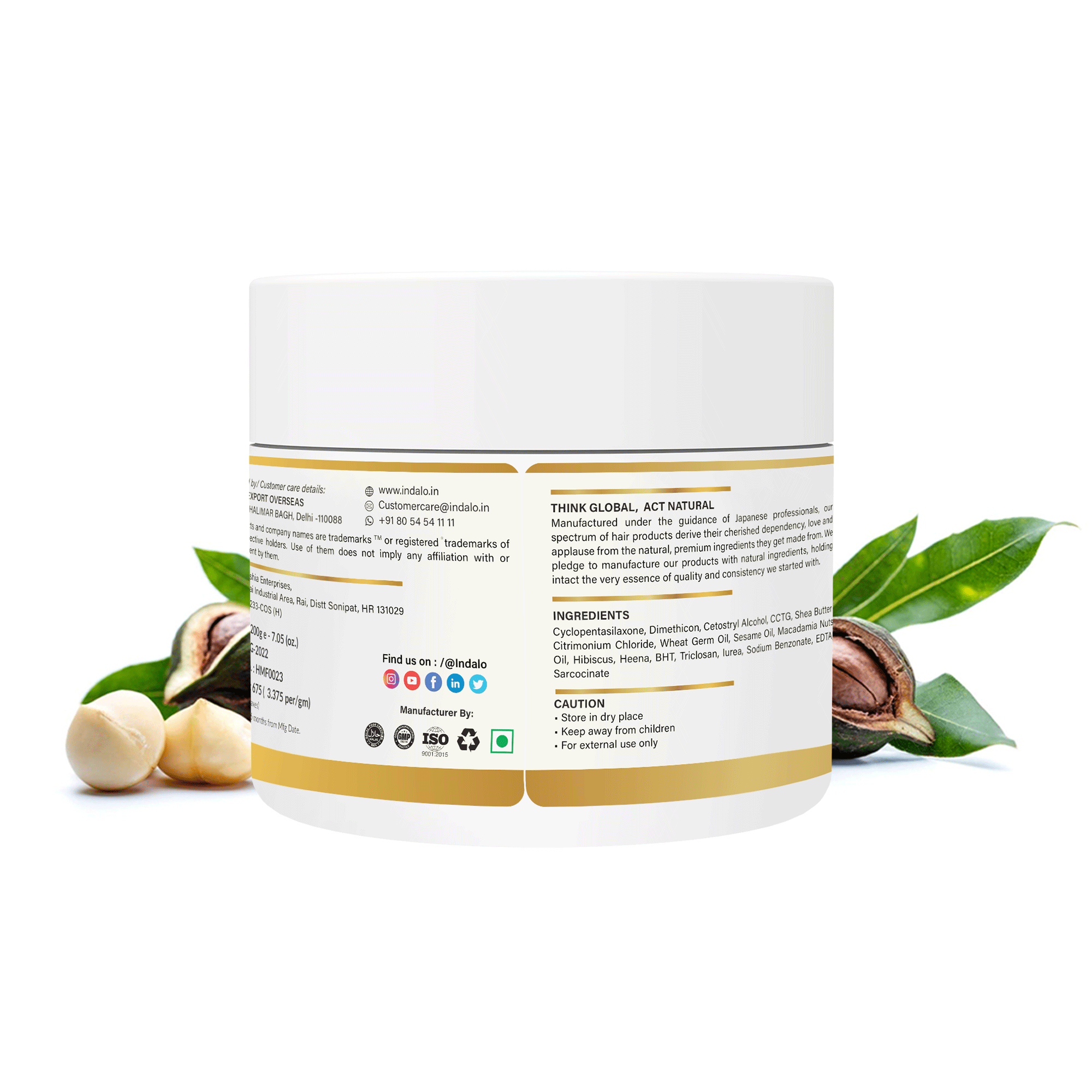 Bid Goodbye to Frizzy and Dry Hair with Indalo’s Macadamia Hair Mask ...